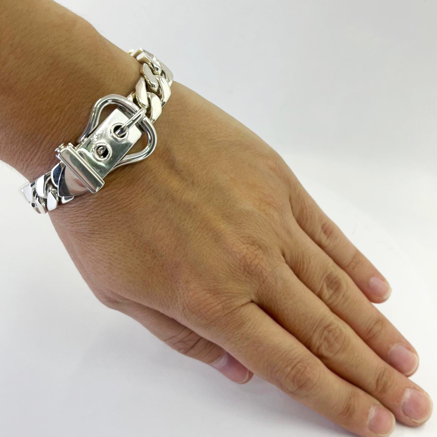 Sterling silver buckle bracelet store